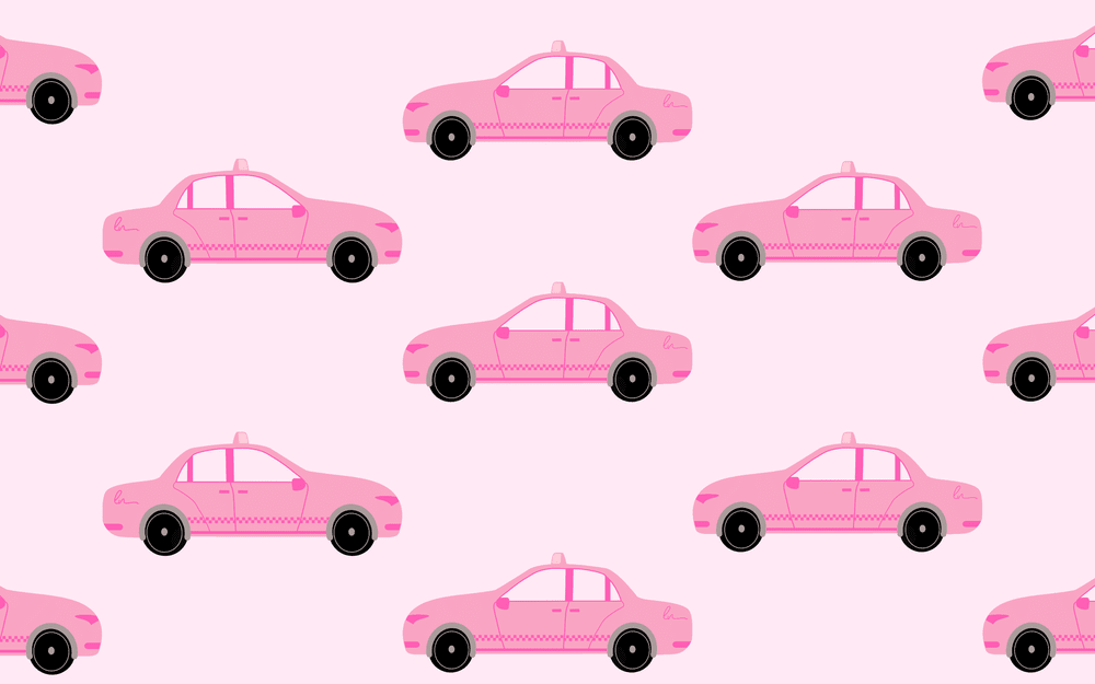 Taxi, Please! Desktop Wallpaper — Lauren Norris