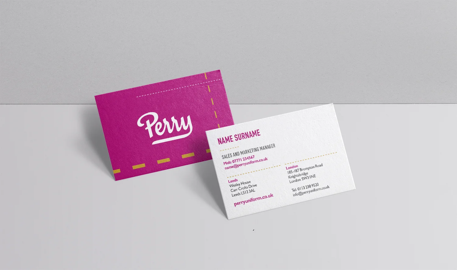 Perry Uniform — Jed Harrison