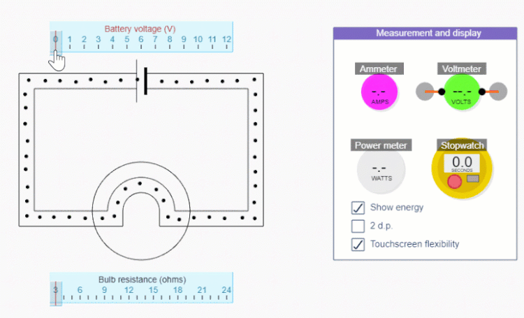 Do charges really carry energy — Electricity Explained | Simulations ...