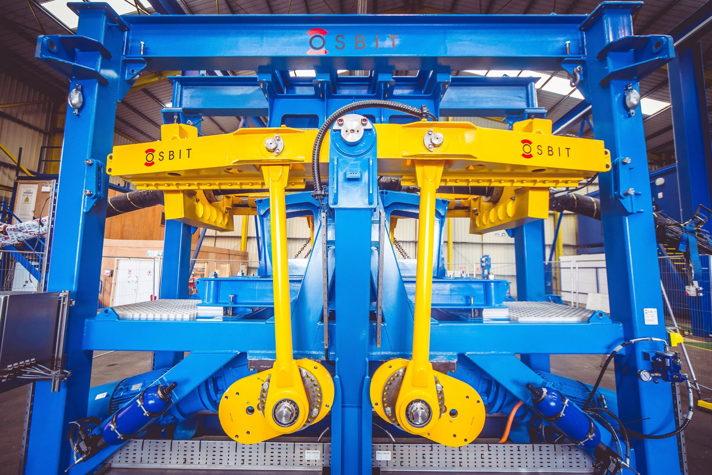 Case study: dynamic subsea cable fatigue test rig — Osbit