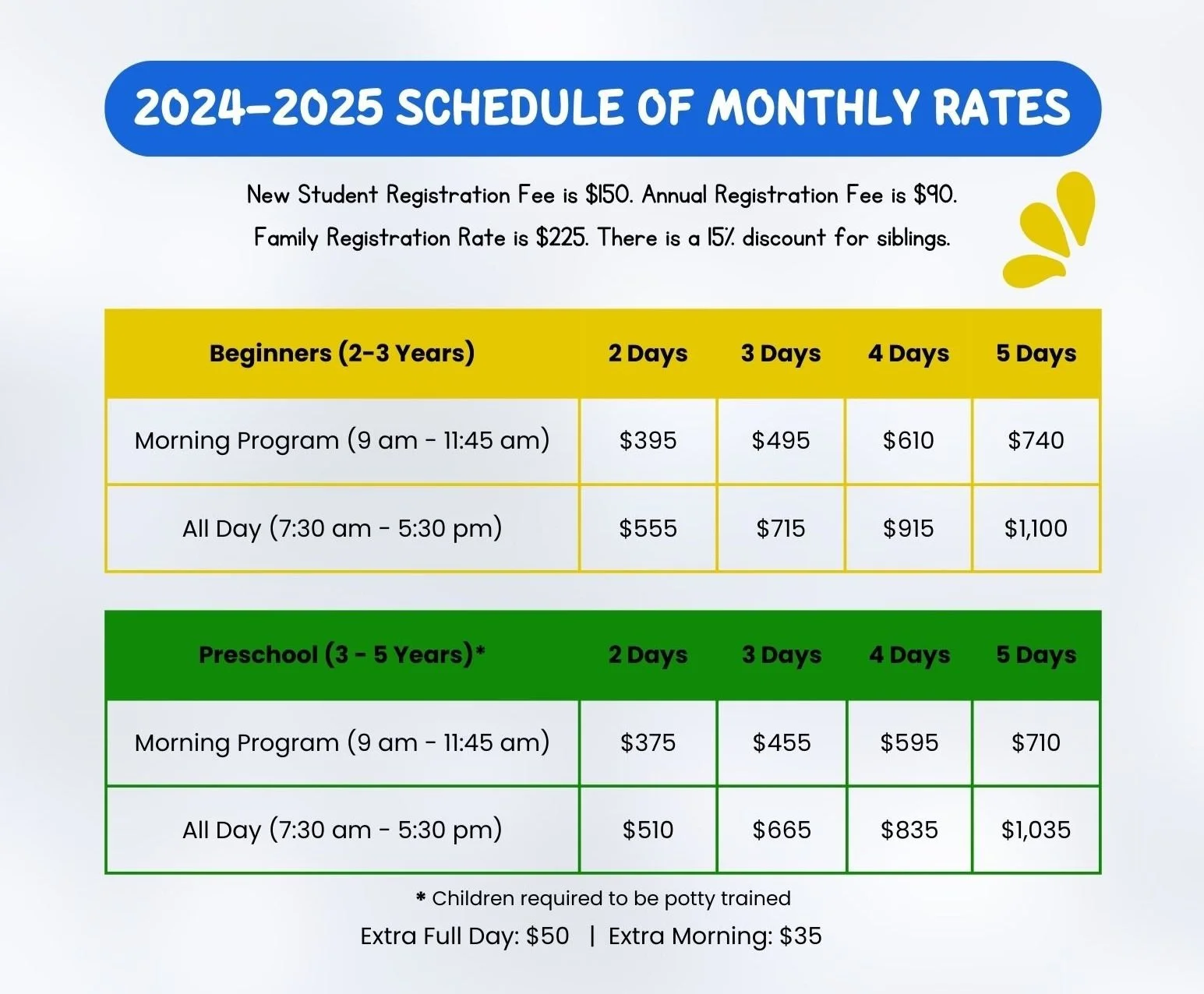 Tuition — GRACE KIDS PRESCHOOL