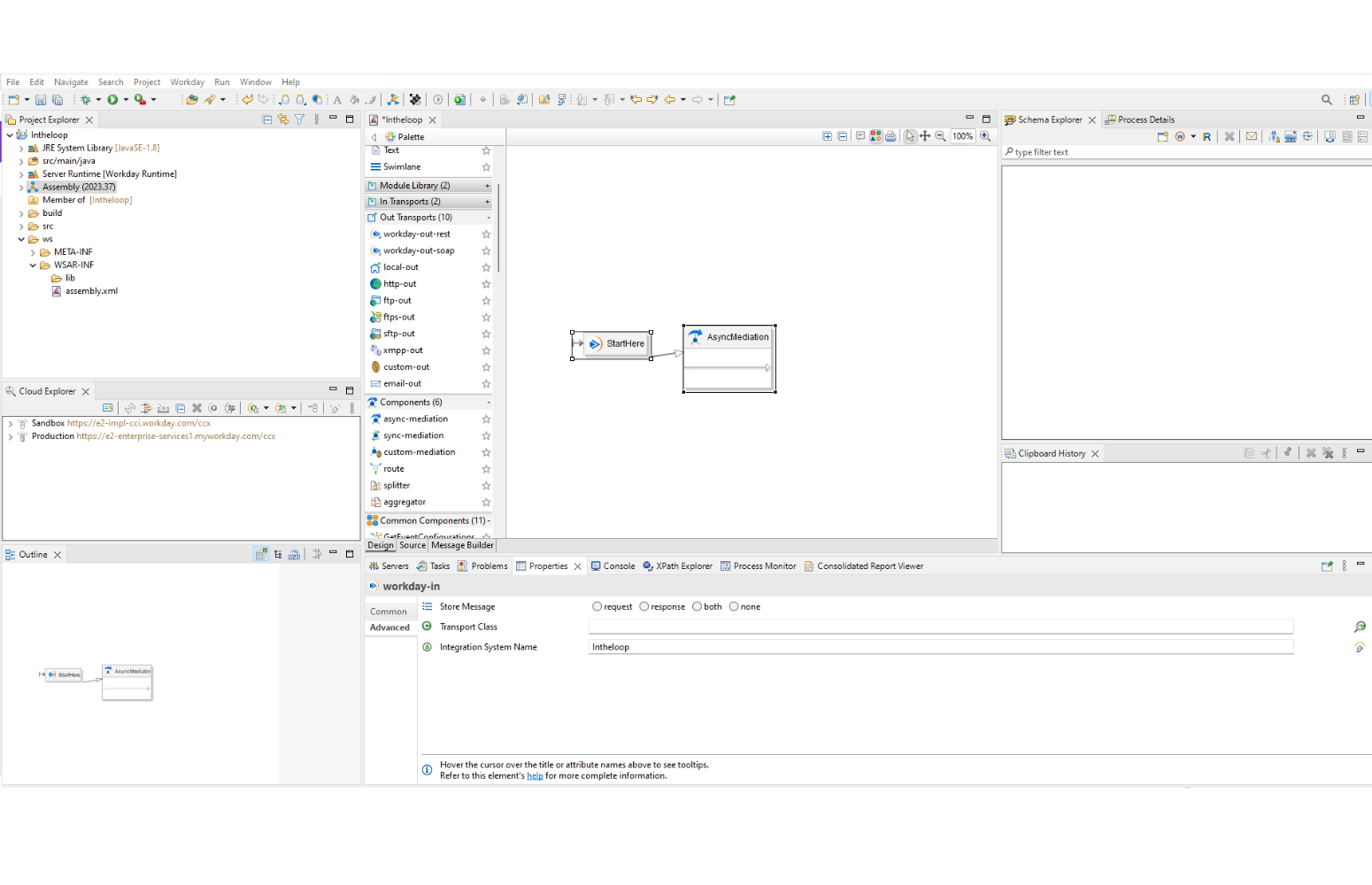 Basic Workday Studio Navigation — stormloop