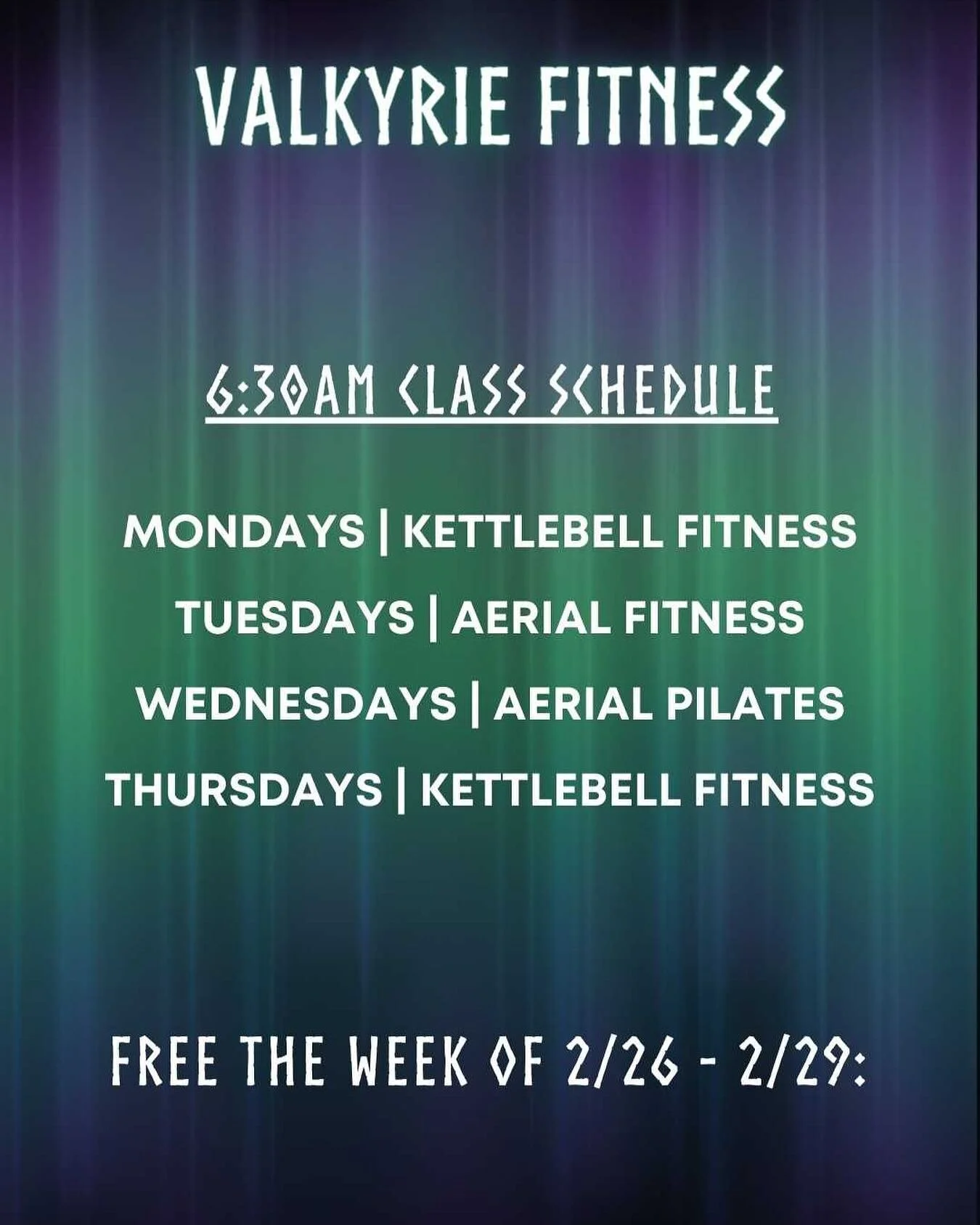 Valkyrie Fitness