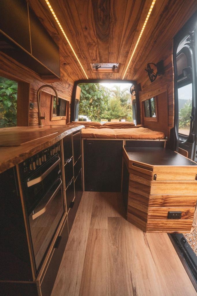 Mercedes Sprinter Camper Van Fitout — Byron Bay Van Fitouts