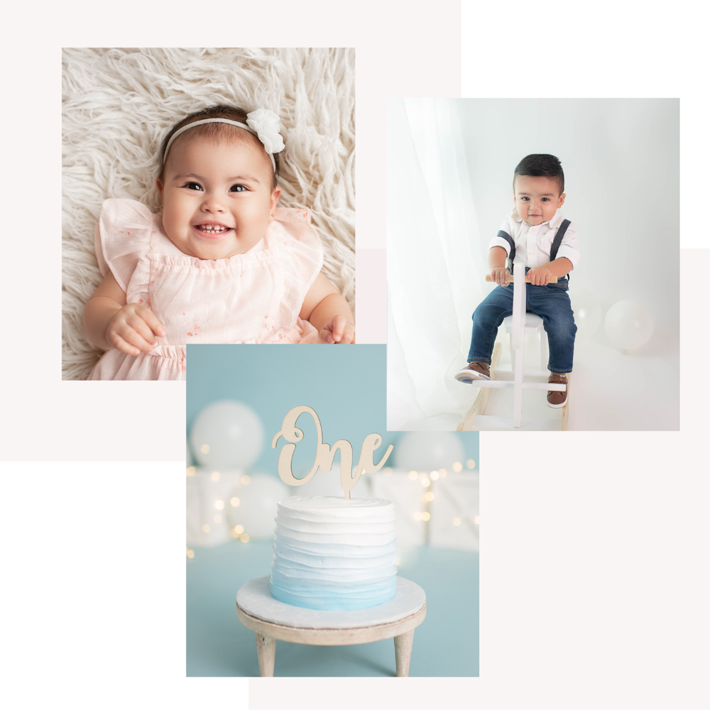 Houston Cake Smash Photographer : Laura Alicia Photography