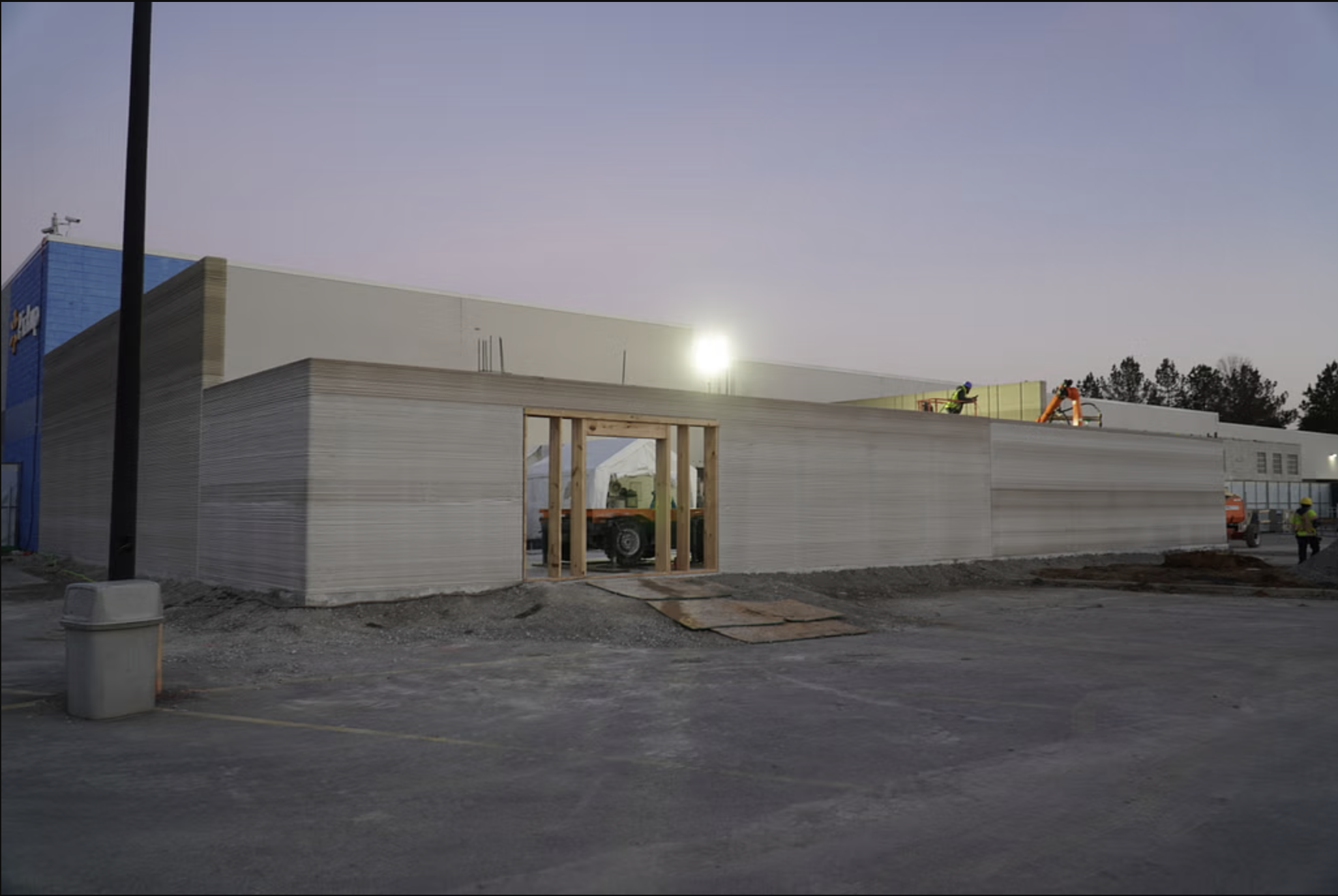 Robotic 3D Printing Enables Warehouse Expansion for Walmart in 7 Days ...