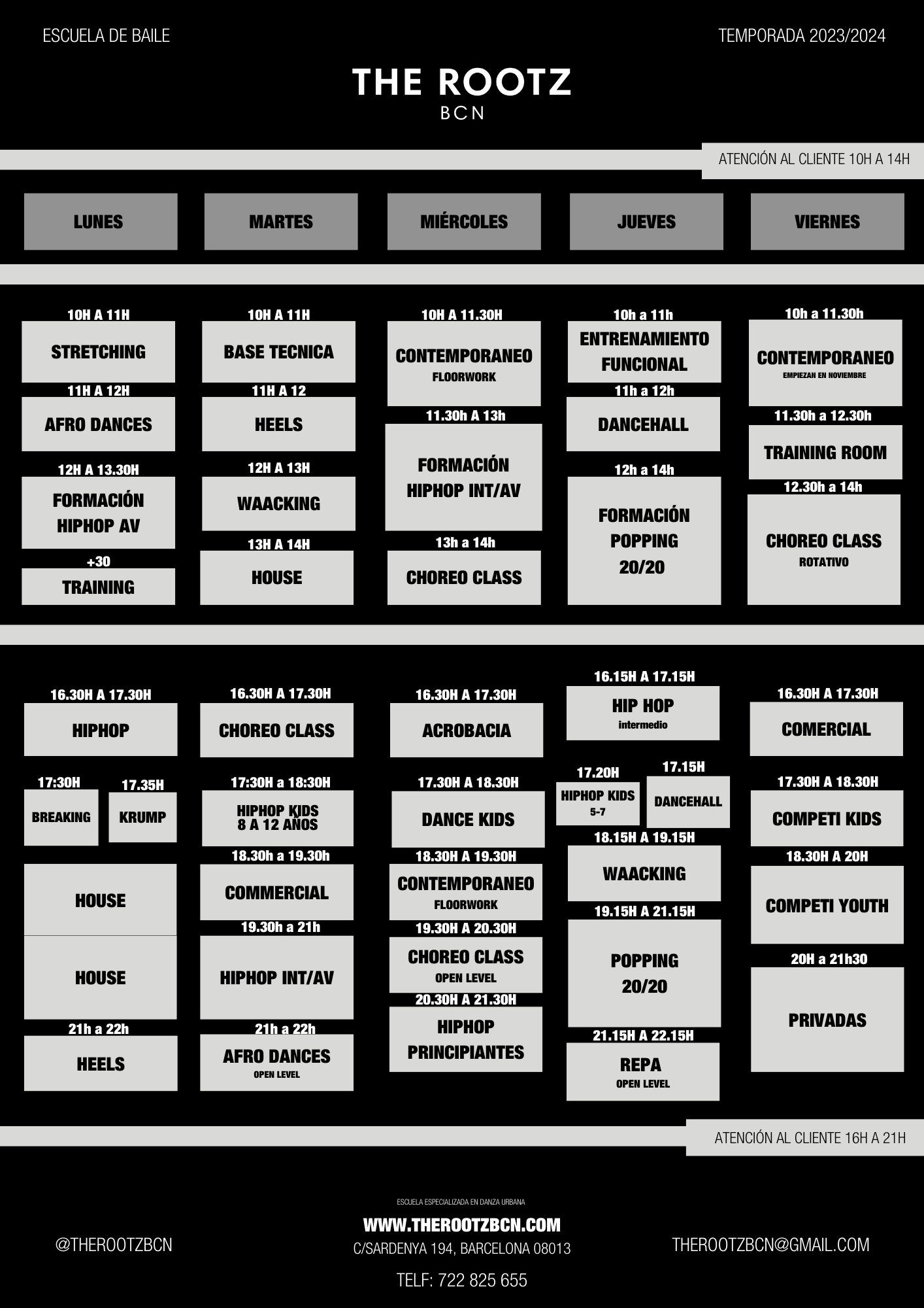 PLANNING — THE ROOTZ BCN
