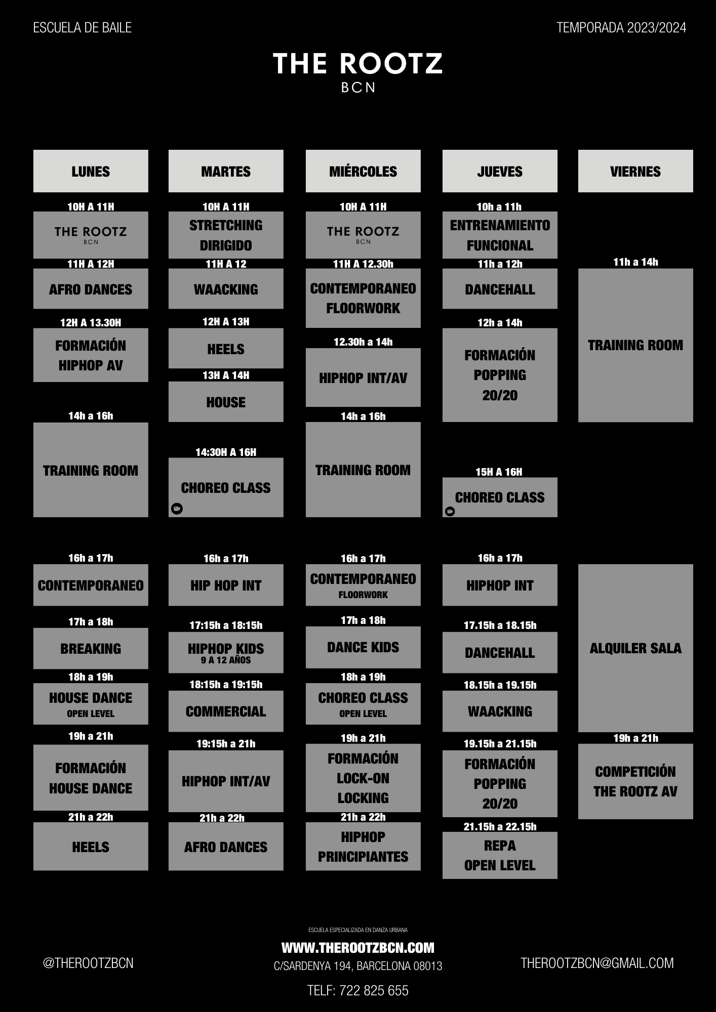 Planning — THE ROOTZ BCN