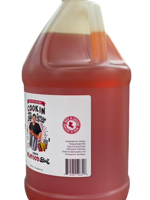Liquid Seafood Boil 1 Gallon — Hal the Cajun Lady Accent