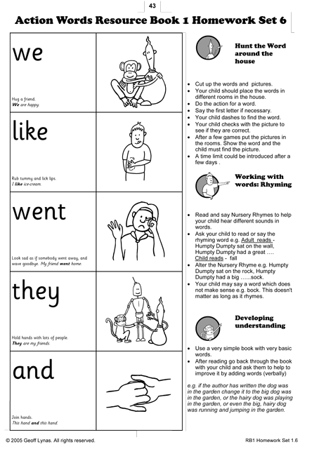 Action Words