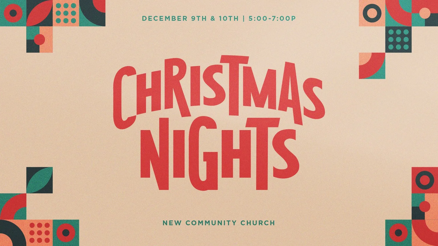Christmas Design Ideas — Church Media Squad | Unlimited Graphic Design ...