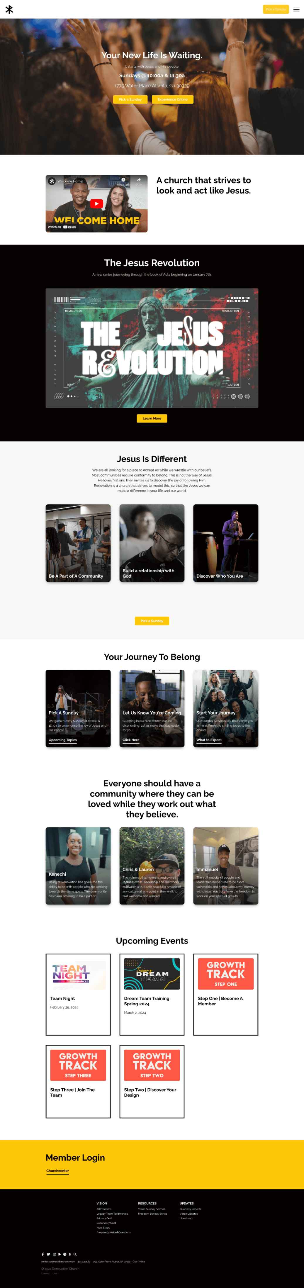 Website Case Study: Renovation Church — Church Media Squad | Unlimited ...