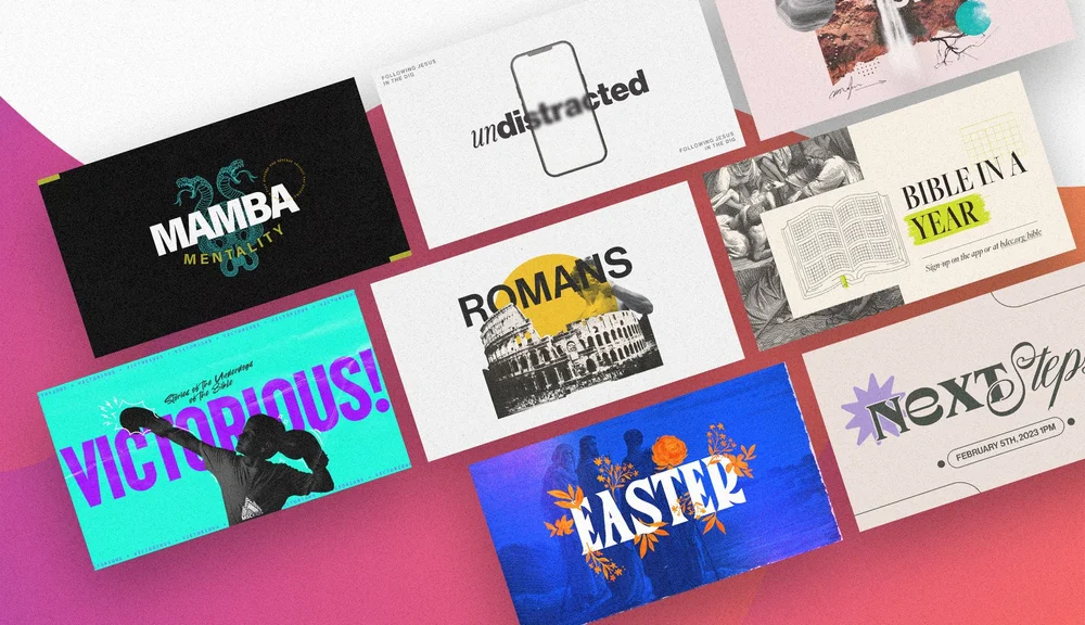 Unlimited Graphic Design and Video Editing for Churches | Church Media ...