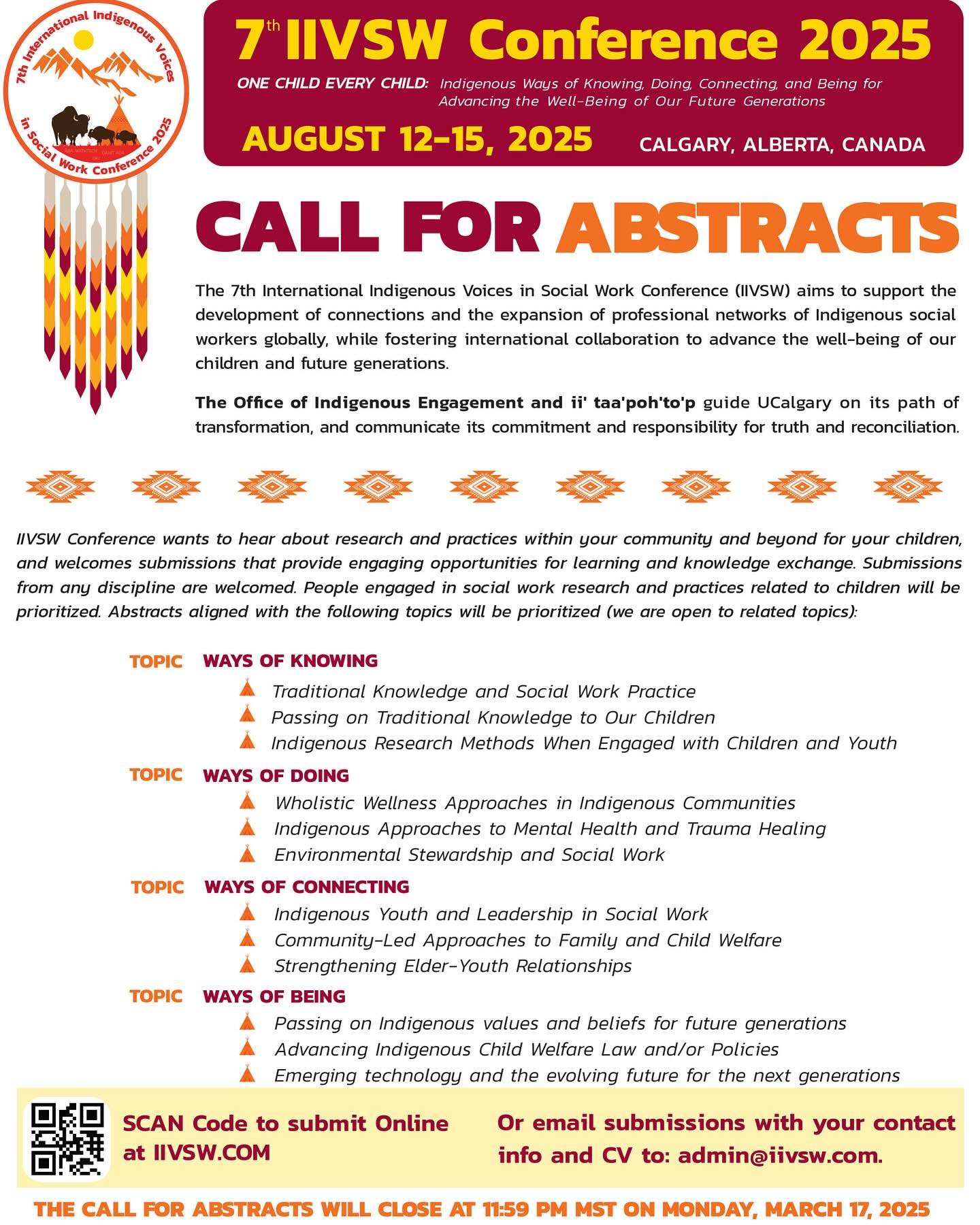 Call for Abstracts - Deadline Extended: The 7th International ...