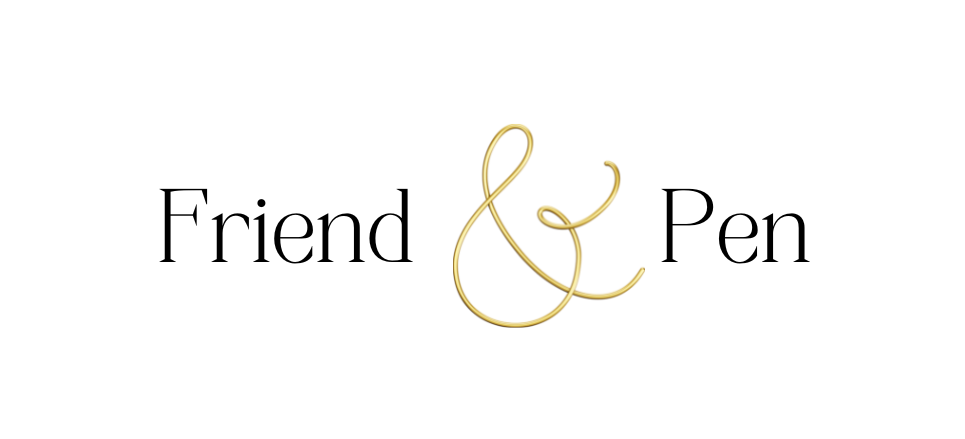 The Word Friends In Cursive