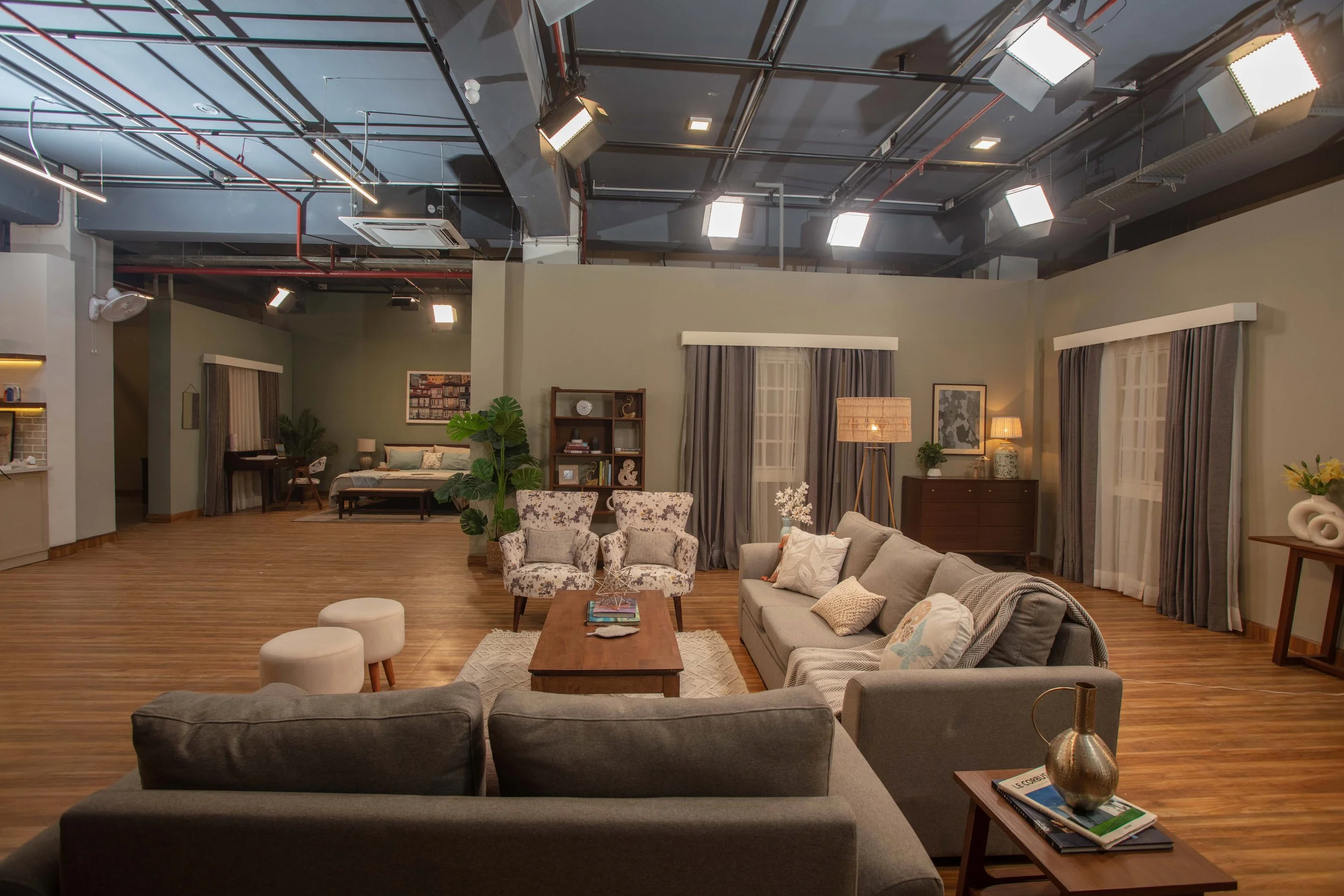 Studio Two | Pre-Lit Interior Home Sets for Video Production | Living ...