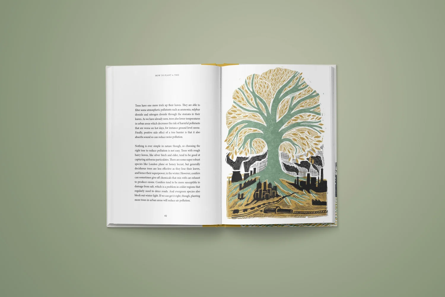 Plant a Tree and Retree the World, book design — Tina Hobson