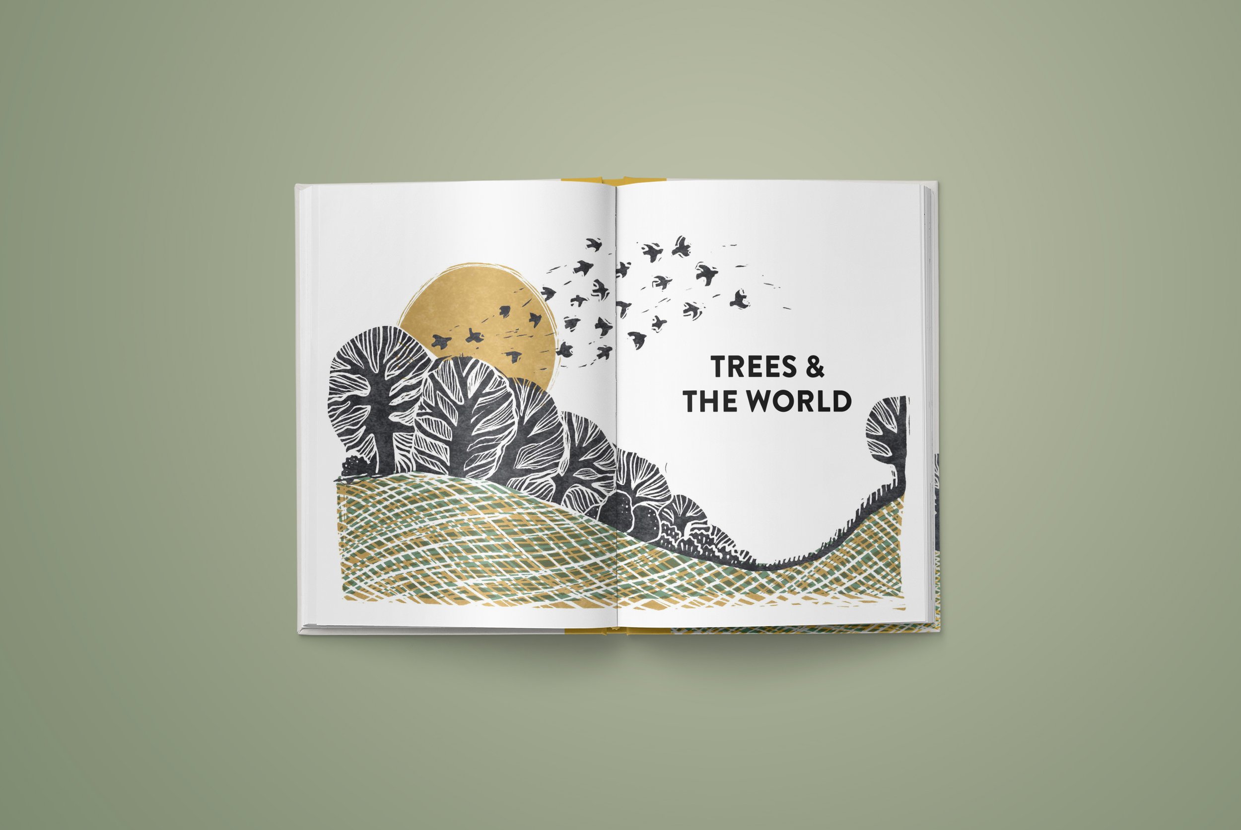 Plant a Tree and Retree the World, book design — Tina Hobson