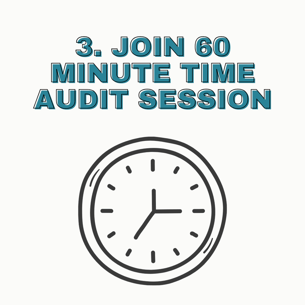 Reclaim your time with a Time Audit