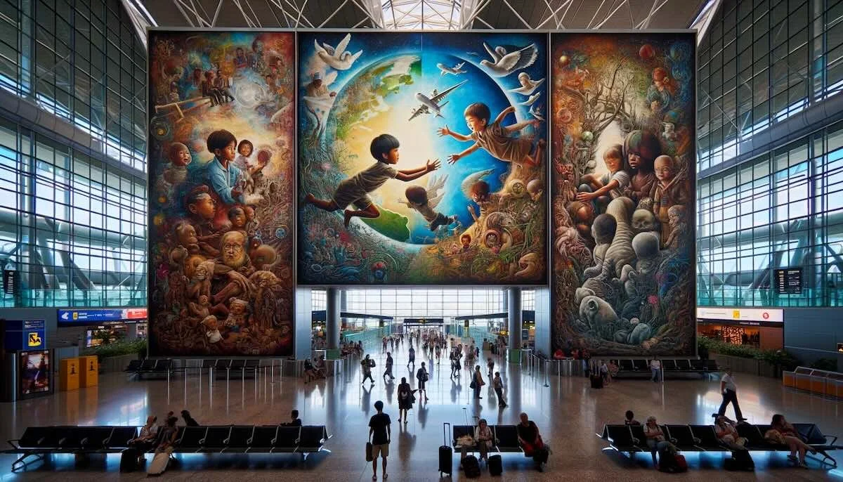 Where Are The Conspiracy Paintings in Denver Airport? — Grand Chalet ...