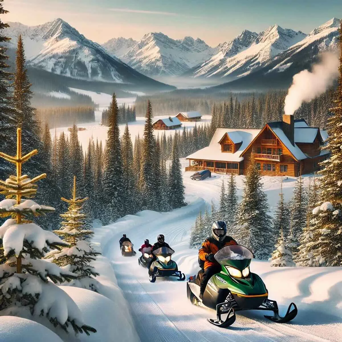 Where is the Best Snowmobiling in the US? — Grand Chalet Colorado