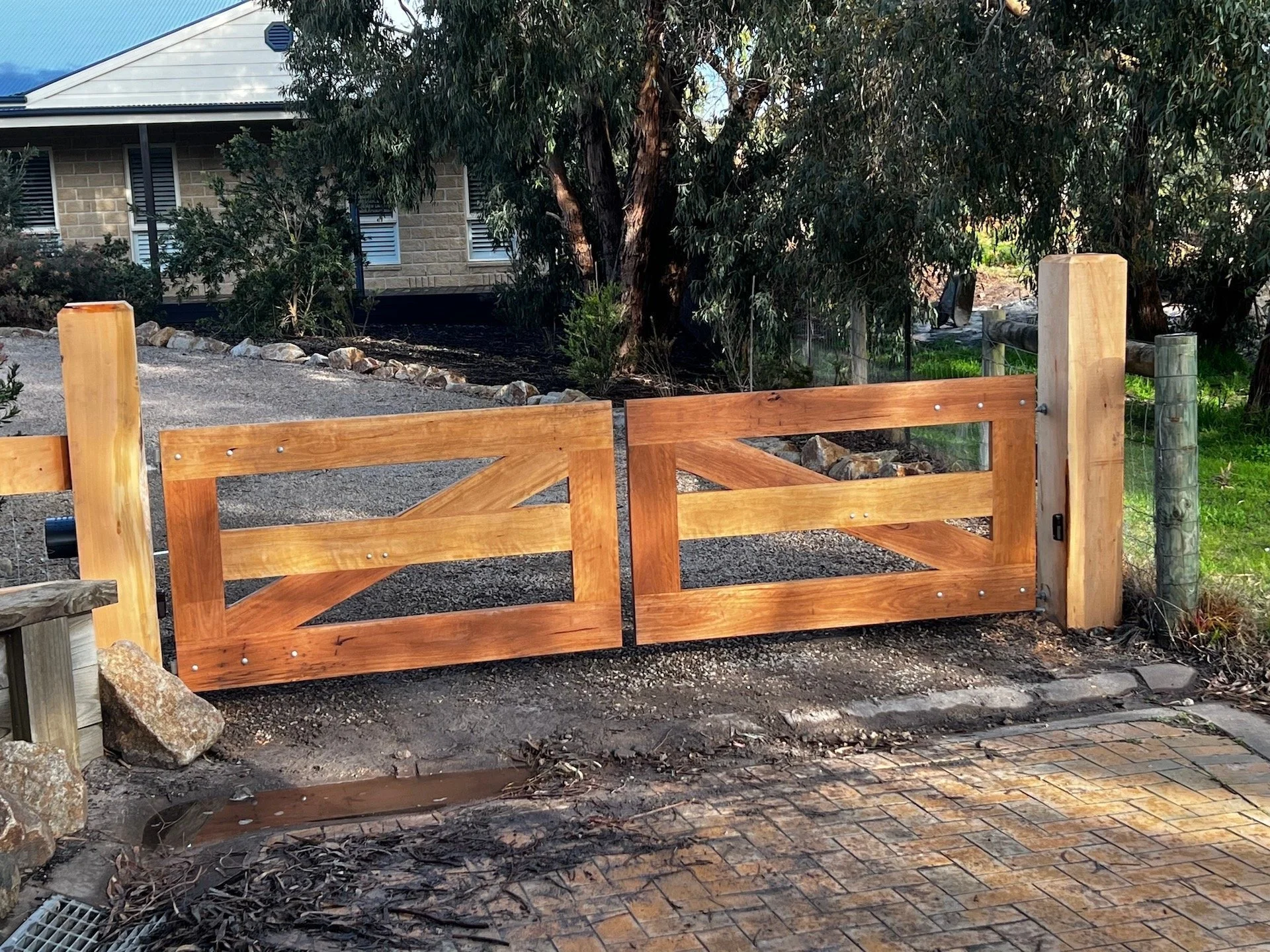 Unique Wood Gates