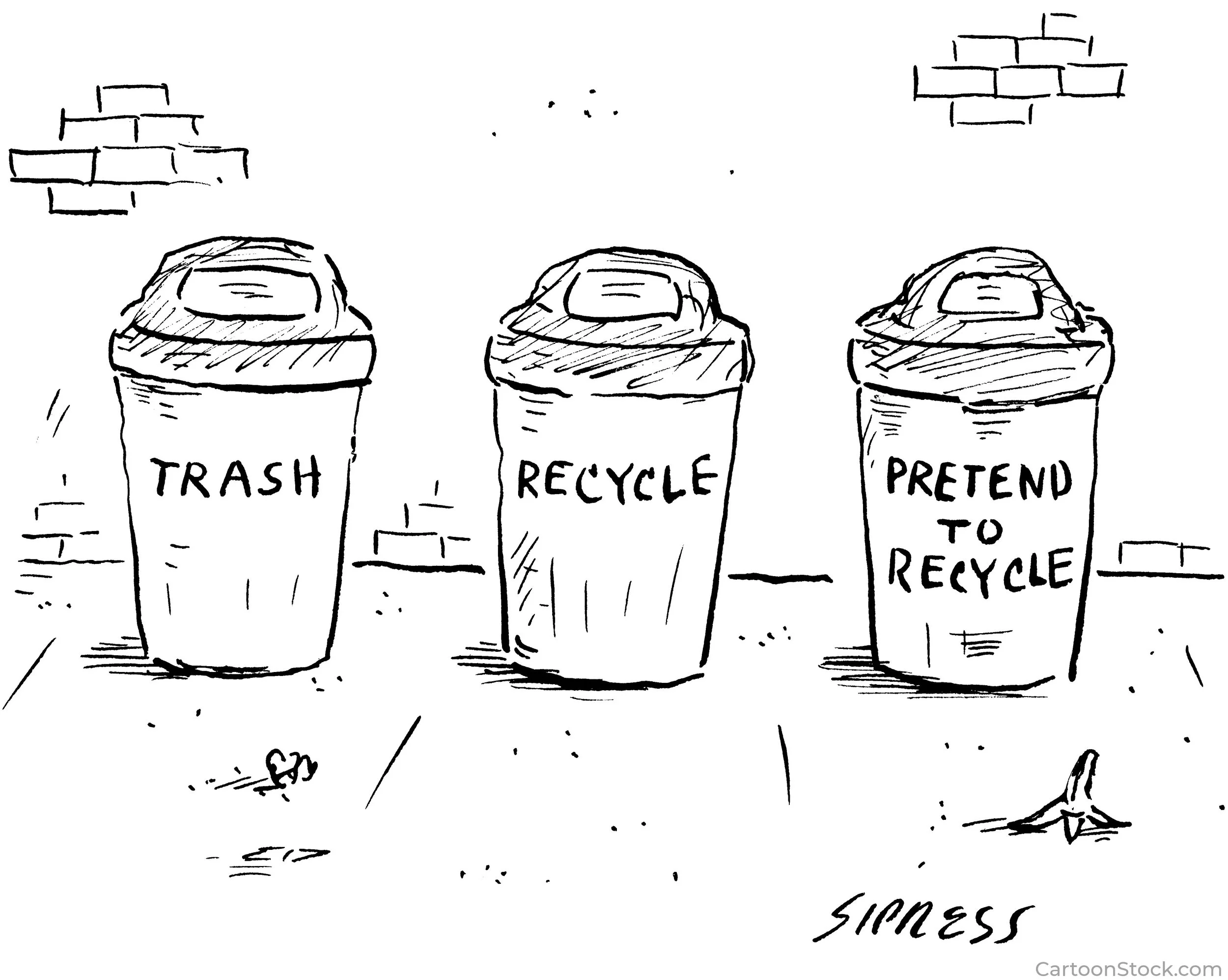 Overly Optimistic Recyclers — The Quiet Environmentalist