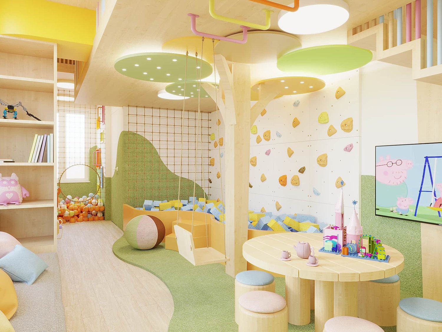 Four Little Pigs - Kids Interior Design