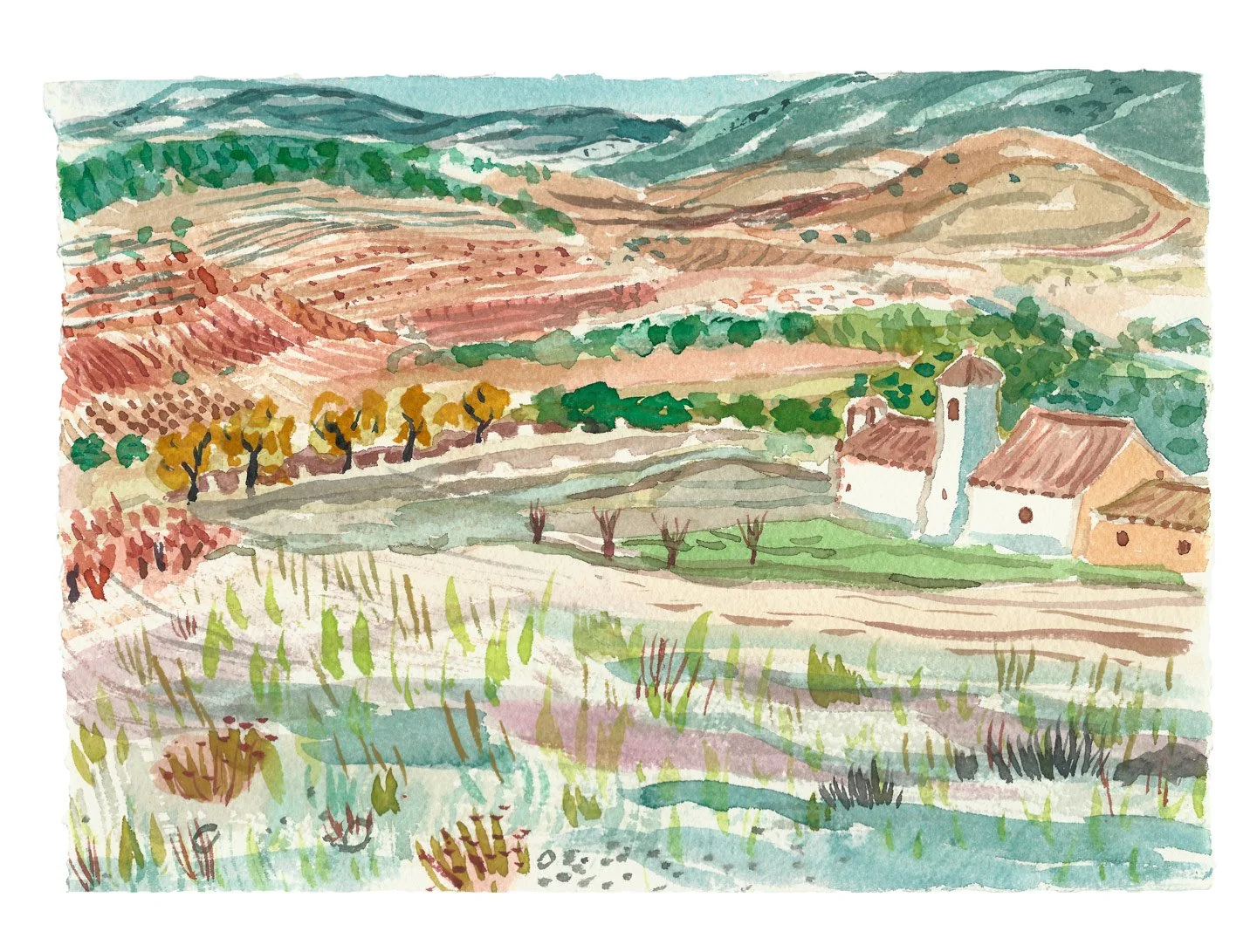 Watercolours — Annabel Keatley