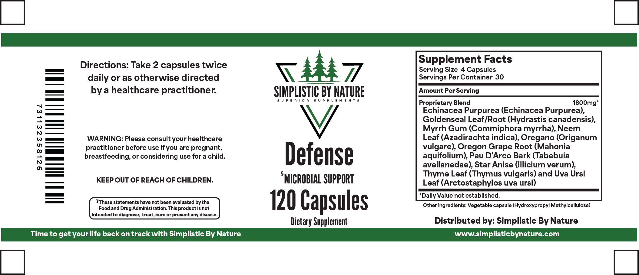 Defense — Simplistic By Nature