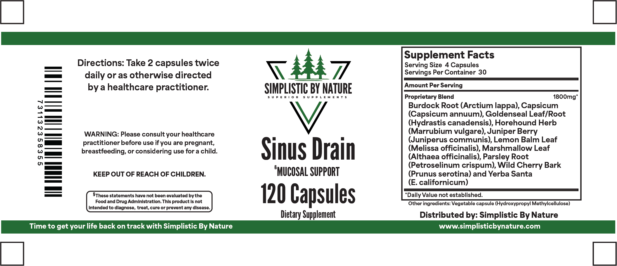 Sinus Drain — Simplistic By Nature