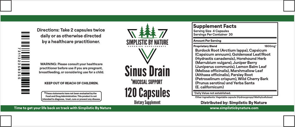 Sinus Drain — Simplistic By Nature