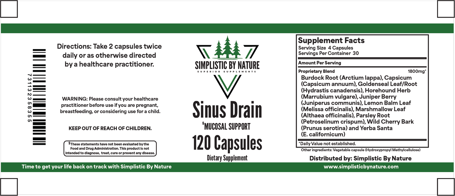 Sinus Drain — Simplistic By Nature