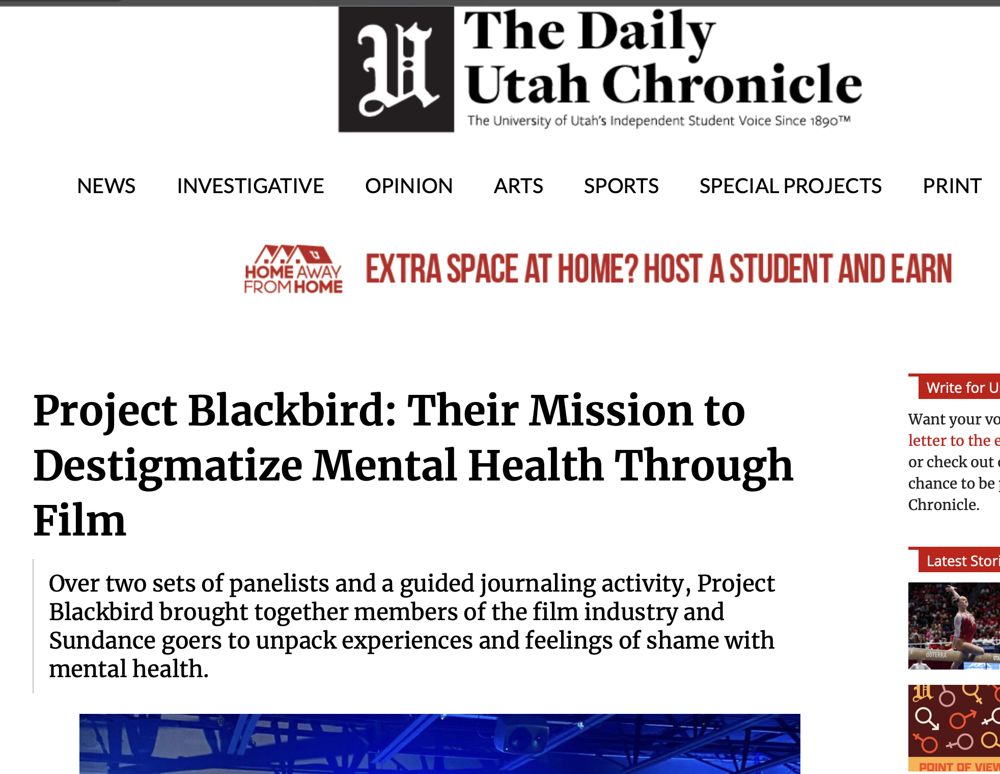 Press — PROJECT BLACKBIRD