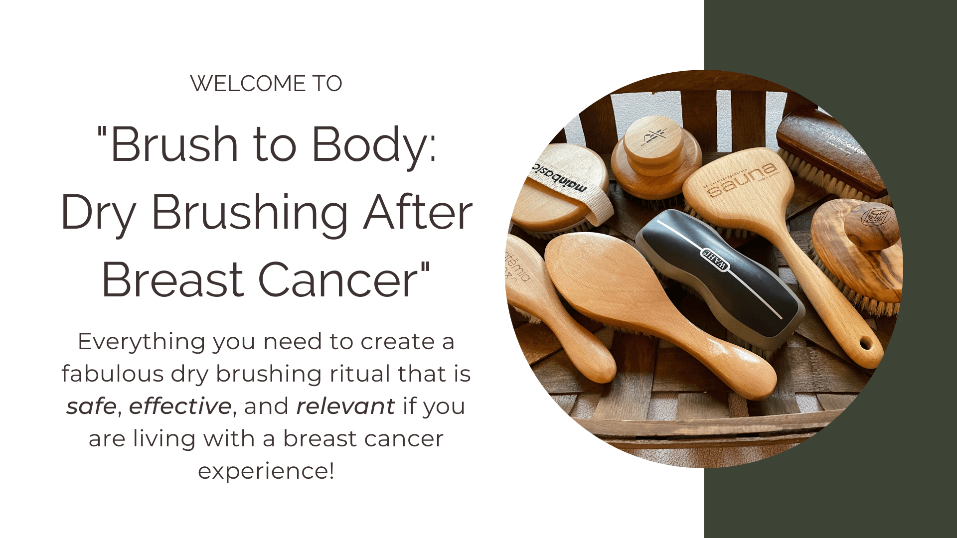What Exactly IS “Breast Cancer Self-Care”? (part 2) — Amy Hartl