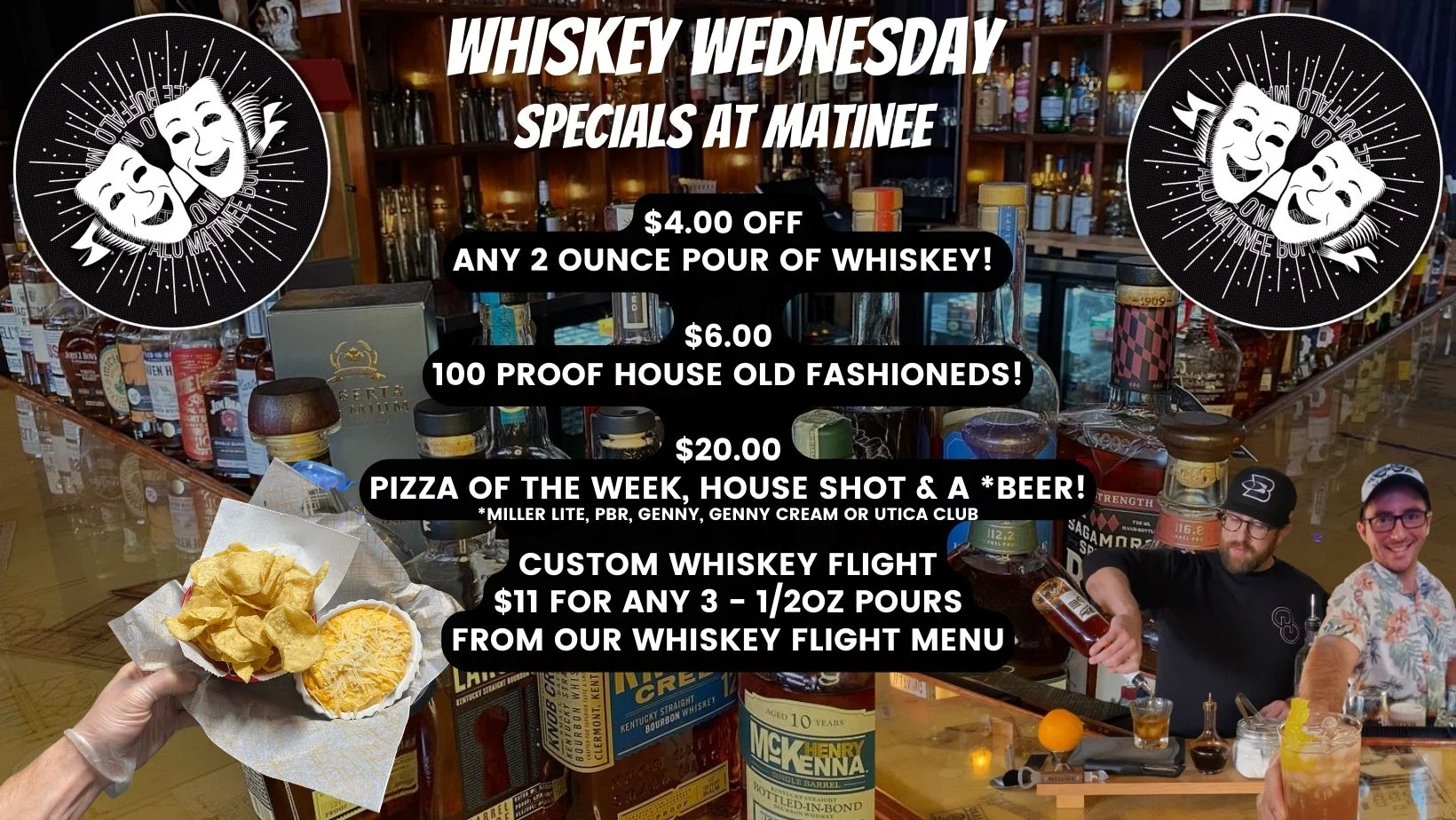 Whiskey Wednesday — Matinee Buffalo