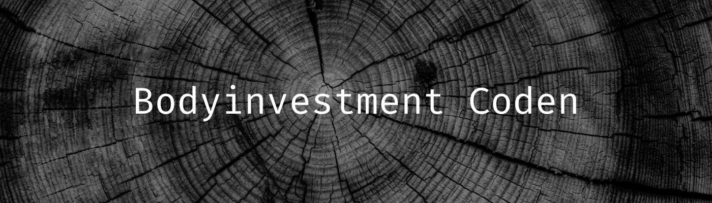 BODYINVESTMENT Coden — BODYINVESTMENT