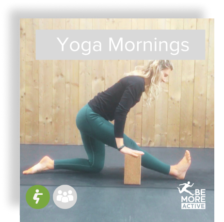 Yoga Mornings Group Class — BeMoreActive