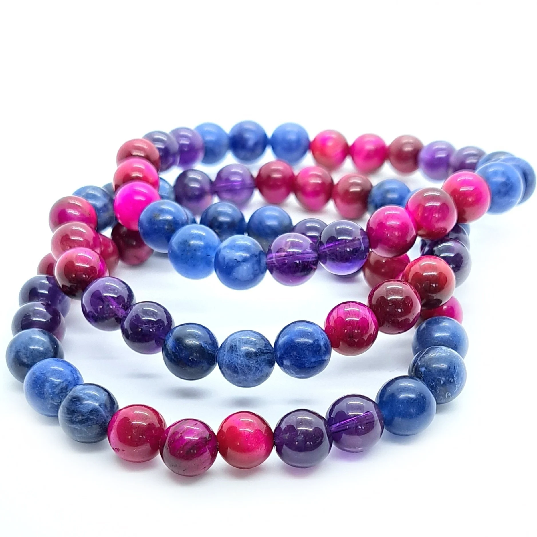 Stackable 4mm Gemstone Bracelets — Funky Posh