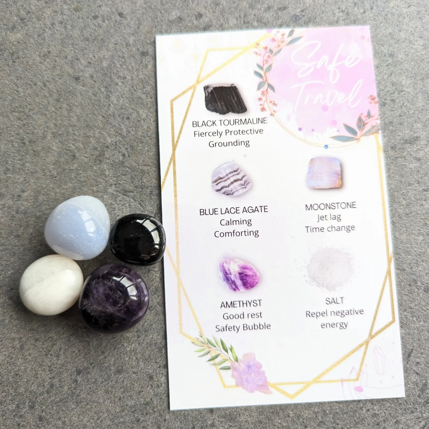 Wolf Essential Oil Crystal Diffuser Charm — Funky Posh