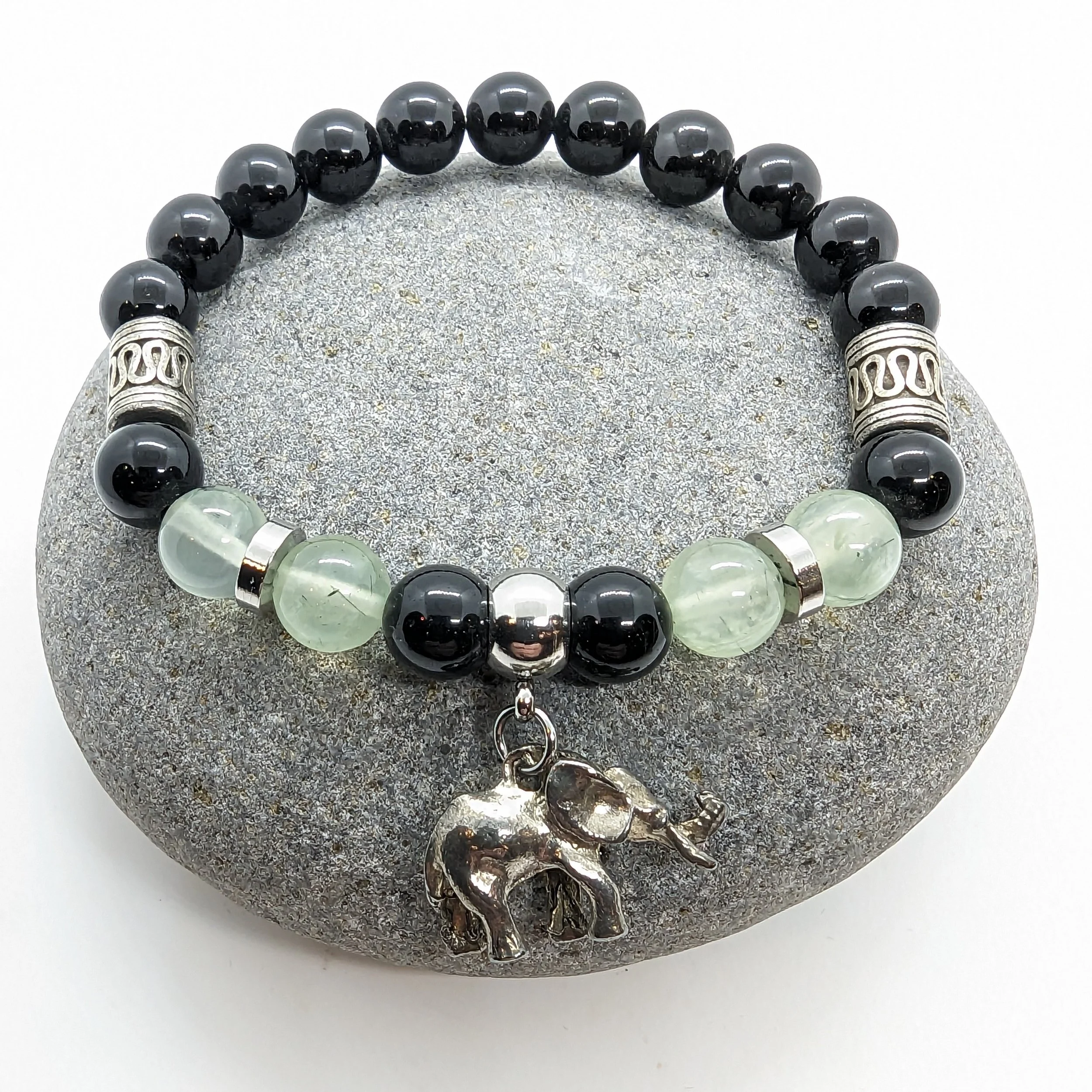 Burnt Orange Crackle Agate Koi Carp Gemstone Bracelets — Funky Posh