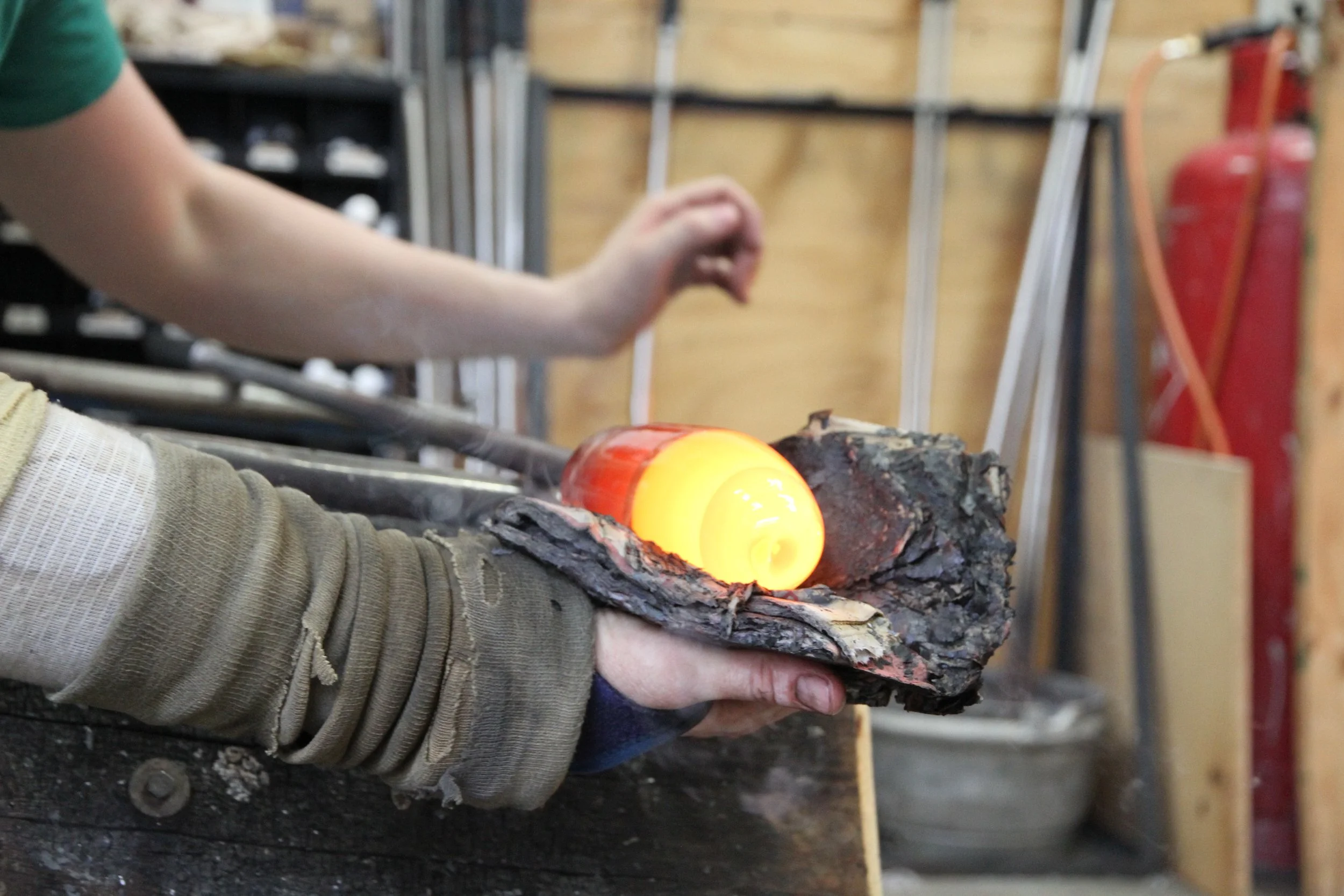 Freehand shaping Glass : Bench Work — Utopia & Utility | Handmade in ...