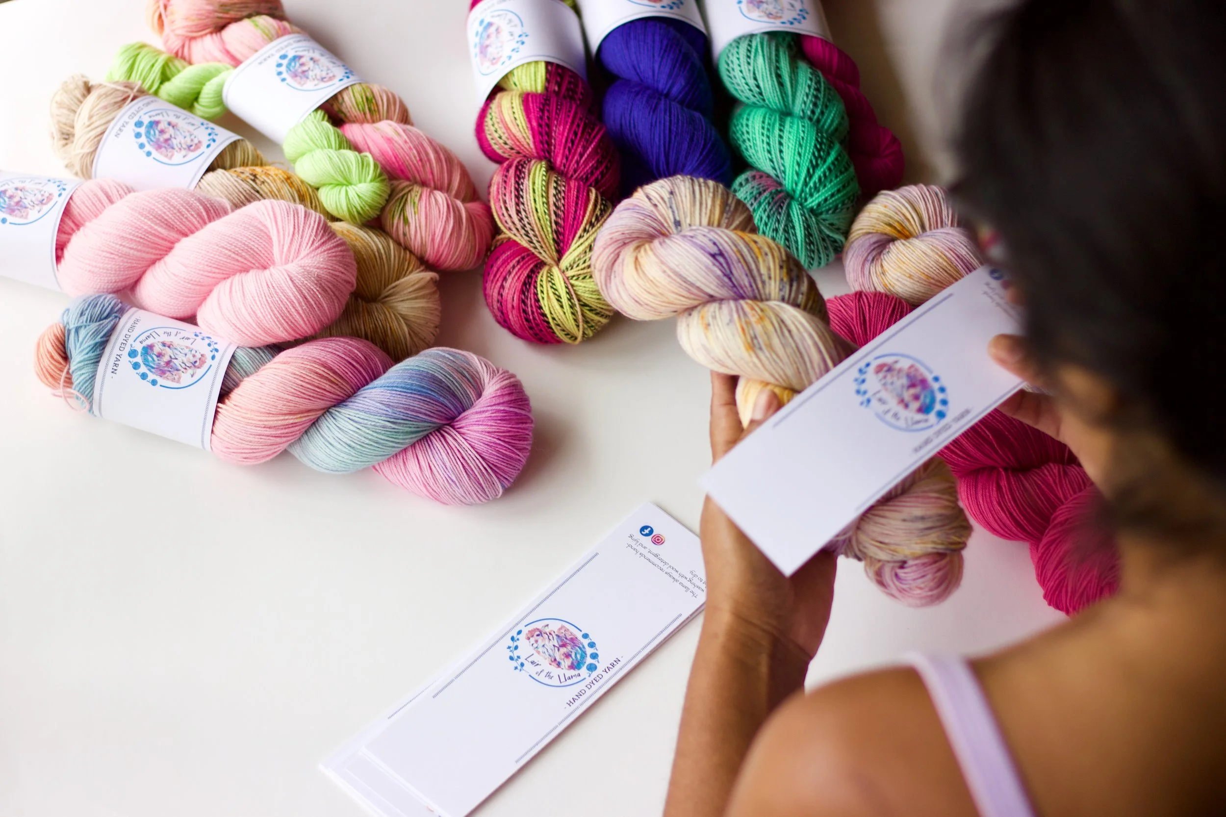 Lair Of The Llama Yarn and Roving