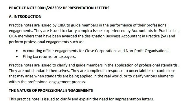 Understanding Management Representations in Financial Reporting: A ...