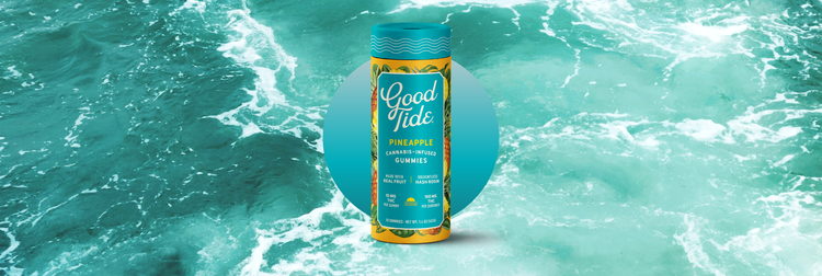 Uplifting Pineapple Gummies | Good Tide