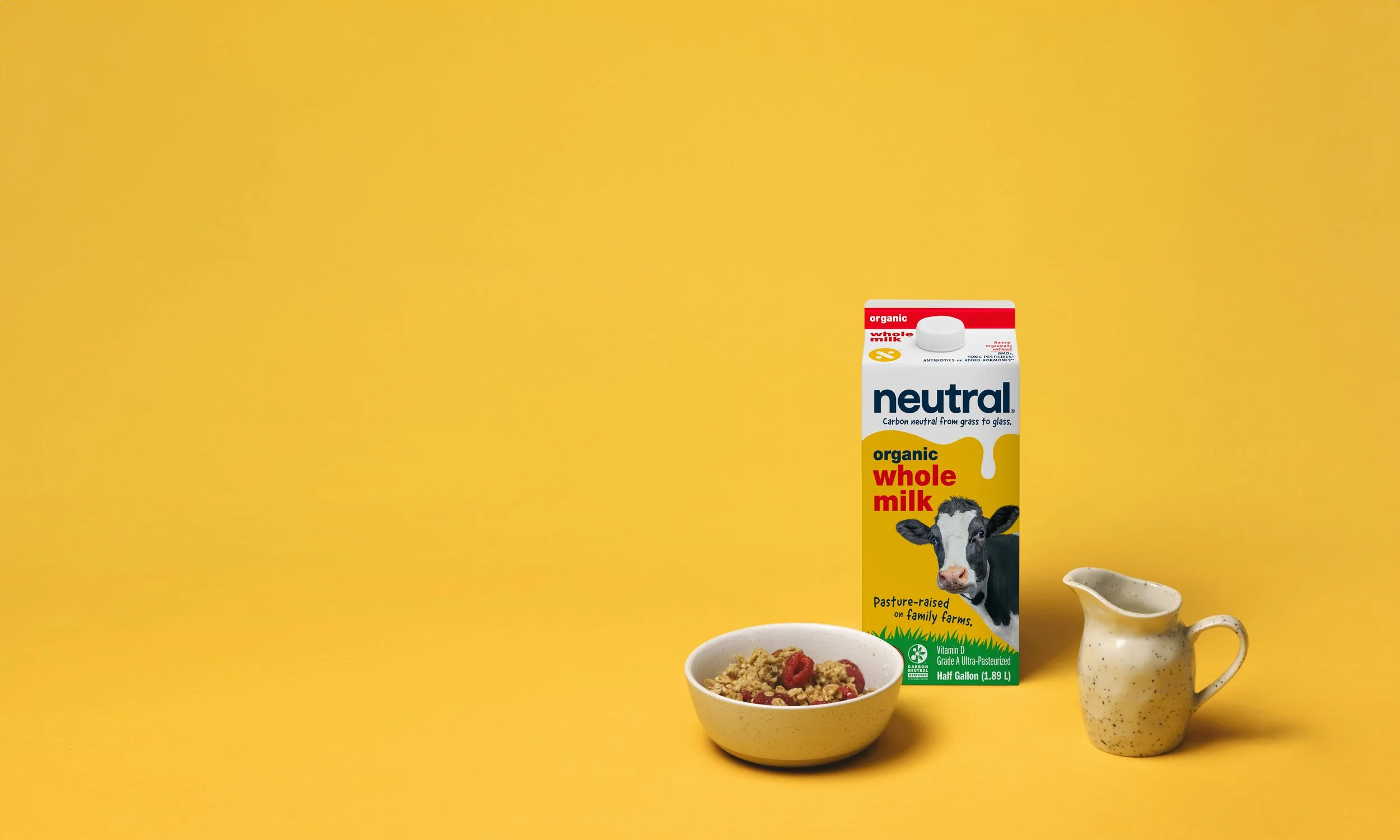 Carbon Neutral Dairy & Beef - Neutral Milk