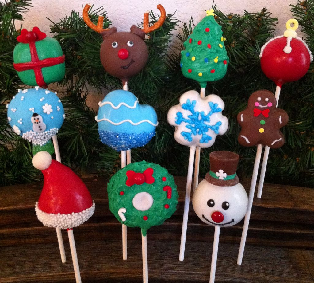 Holiday Cake Pops — A Piece of Cake Utah