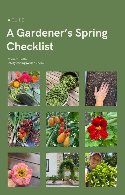 Download your Spring Checklist — KC Garden Coach - Raising Gardens