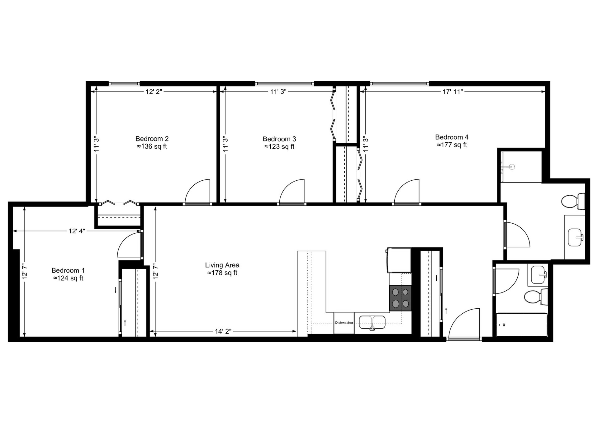 Inez Apartments | Campus Area Apartments — Goldleaf Development