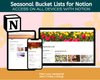 Notion Template Ideas: Seasonal Bucket List Pages — jillianferraro.com